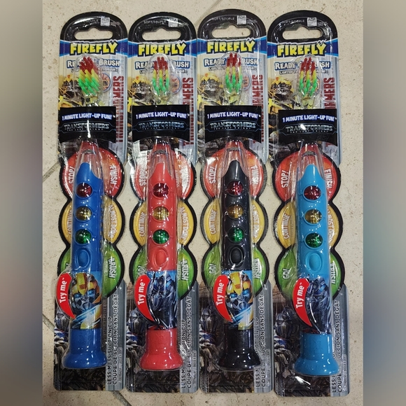 Accessories | Transformers Last Knight Firefly Light Up Kids Toothbrush ...
